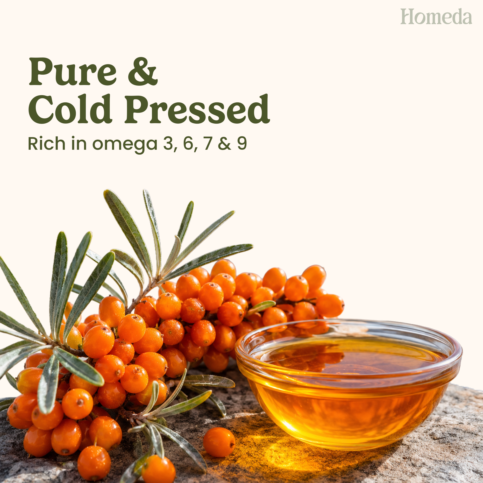 Sea Buckthron Oil for Hair, Skin – Shudh Online