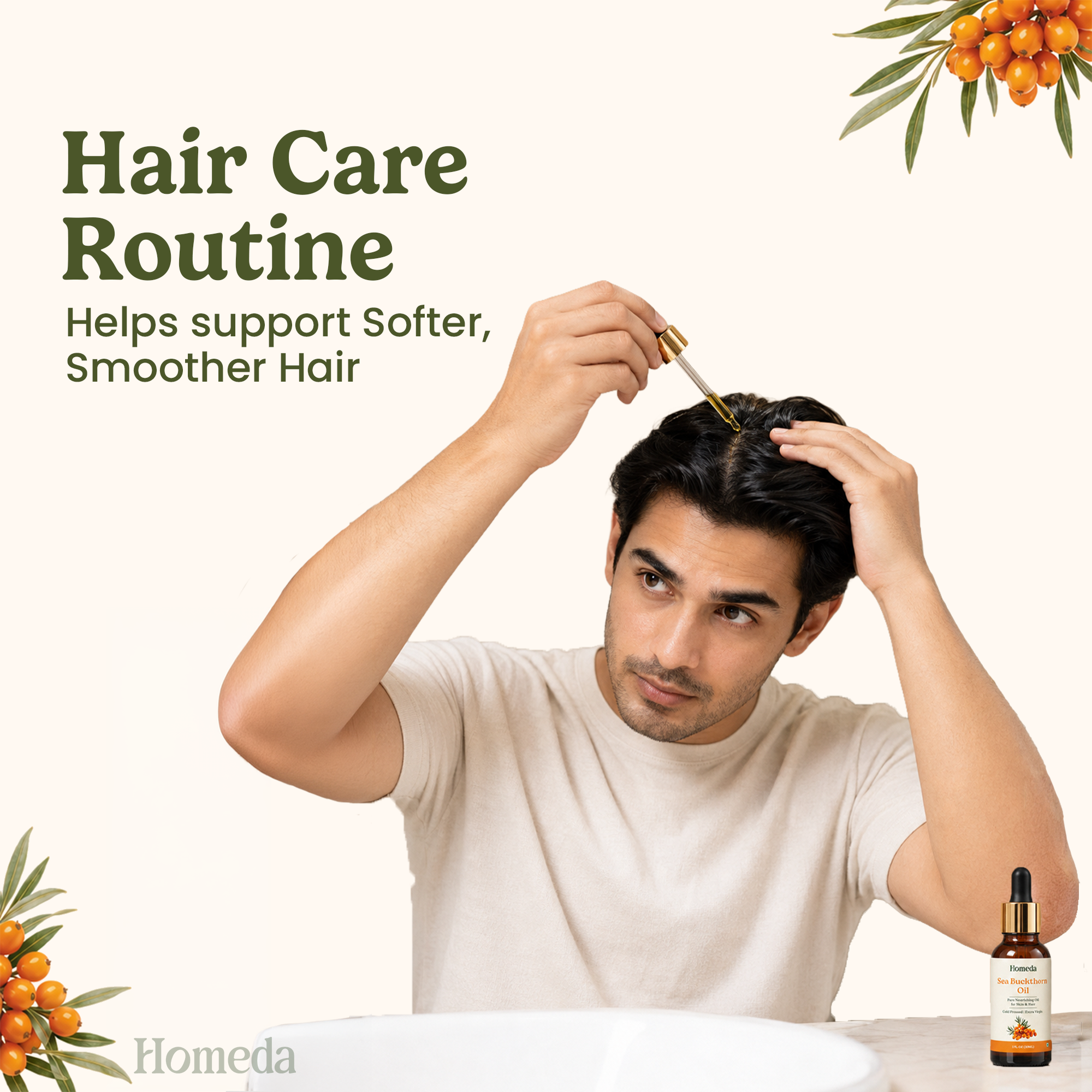 Sea Buckthron Oil for Hair, Skin – Shudh Online